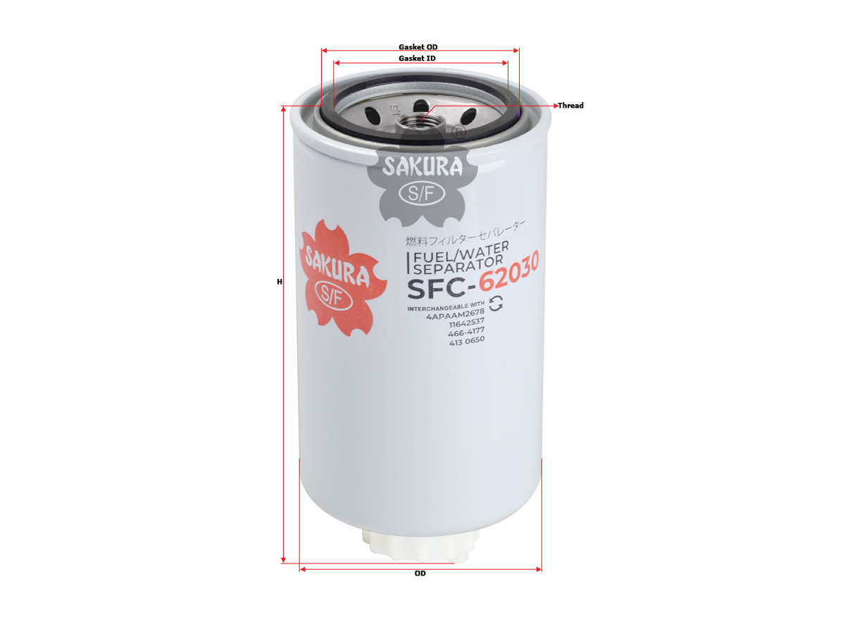 Sakura Filter Sfc 62030 Sakura Filter